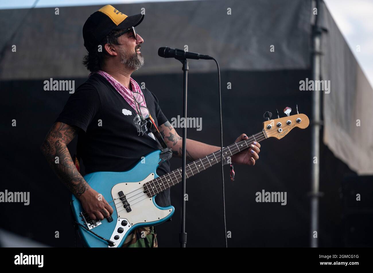 Chicago, USA. 17th Sep, 2021. Brendan Kelly of The Lawrence Arms ...