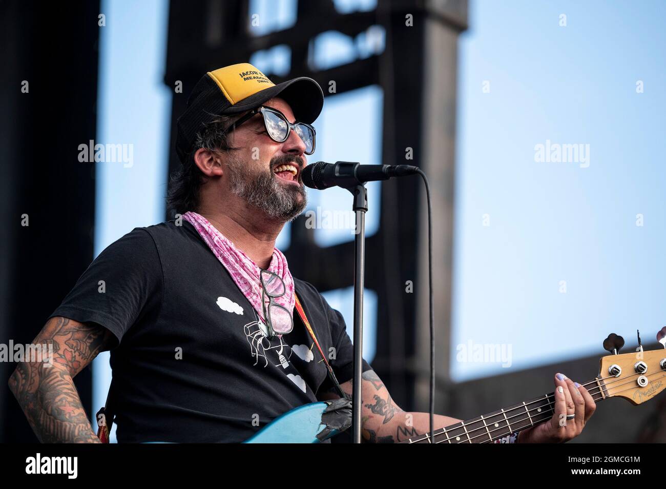 Chicago, USA. 17th Sep, 2021. Brendan Kelly of The Lawrence Arms ...