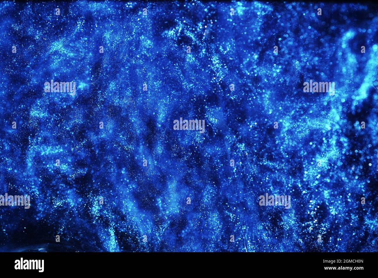 Astronomical photograph of the universe in a distant galaxy with ...