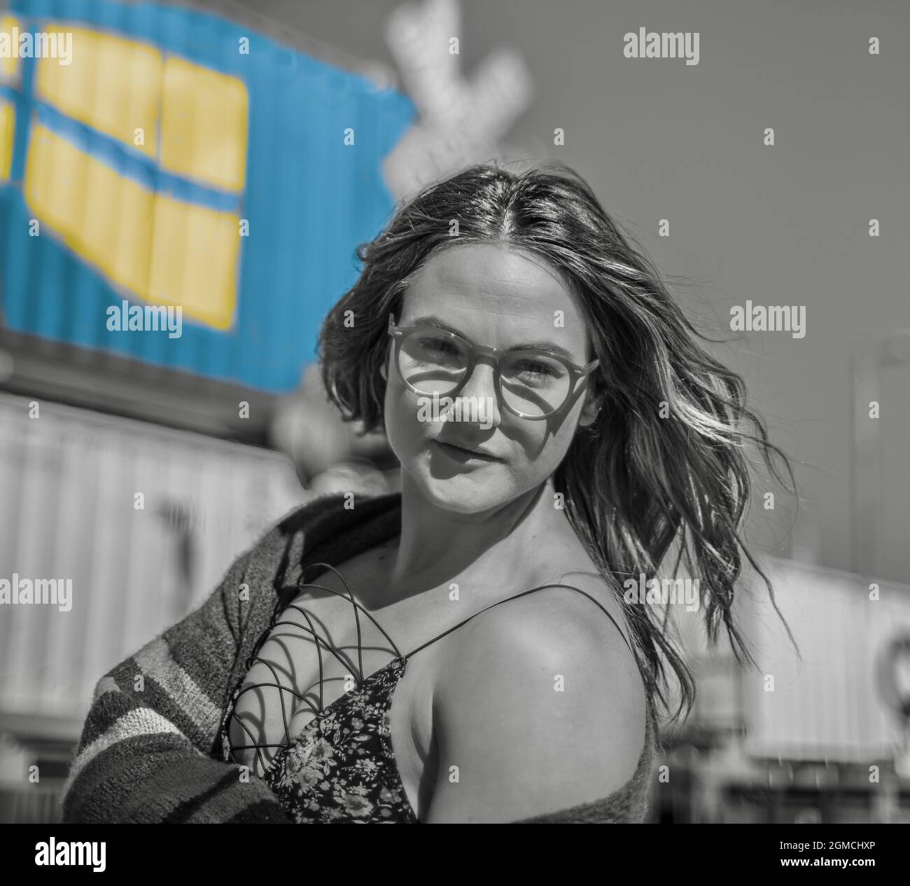 Natural beauty female model hi-res stock photography and images - Alamy