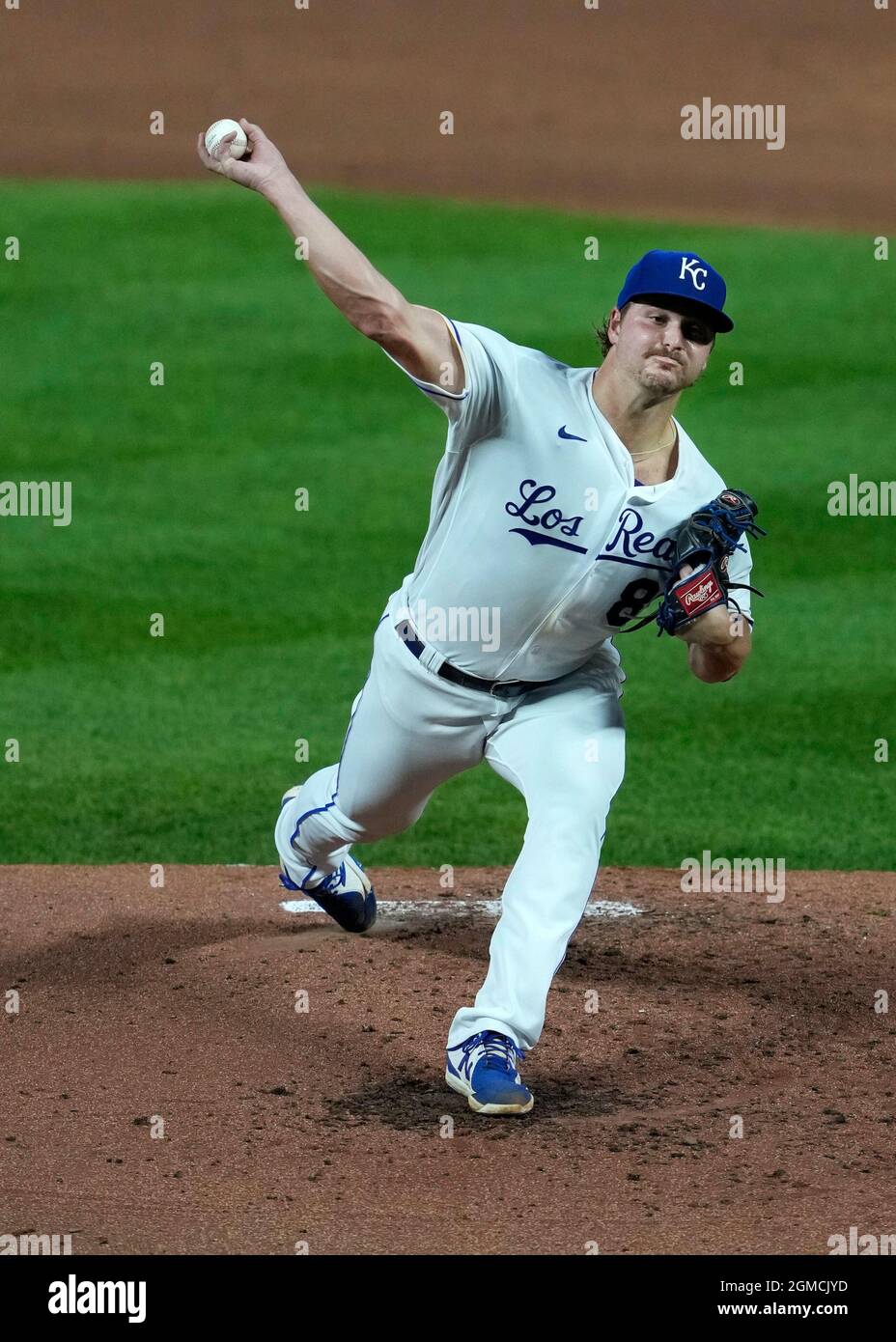 Kansas City, MO, USA. 17th Sep, 2021. Kansas City Royals starting ...