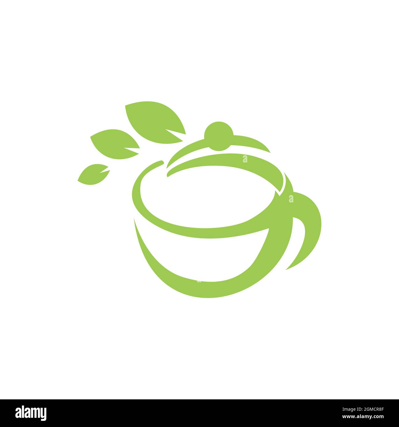 Black tea logo hi-res stock photography and images - Alamy