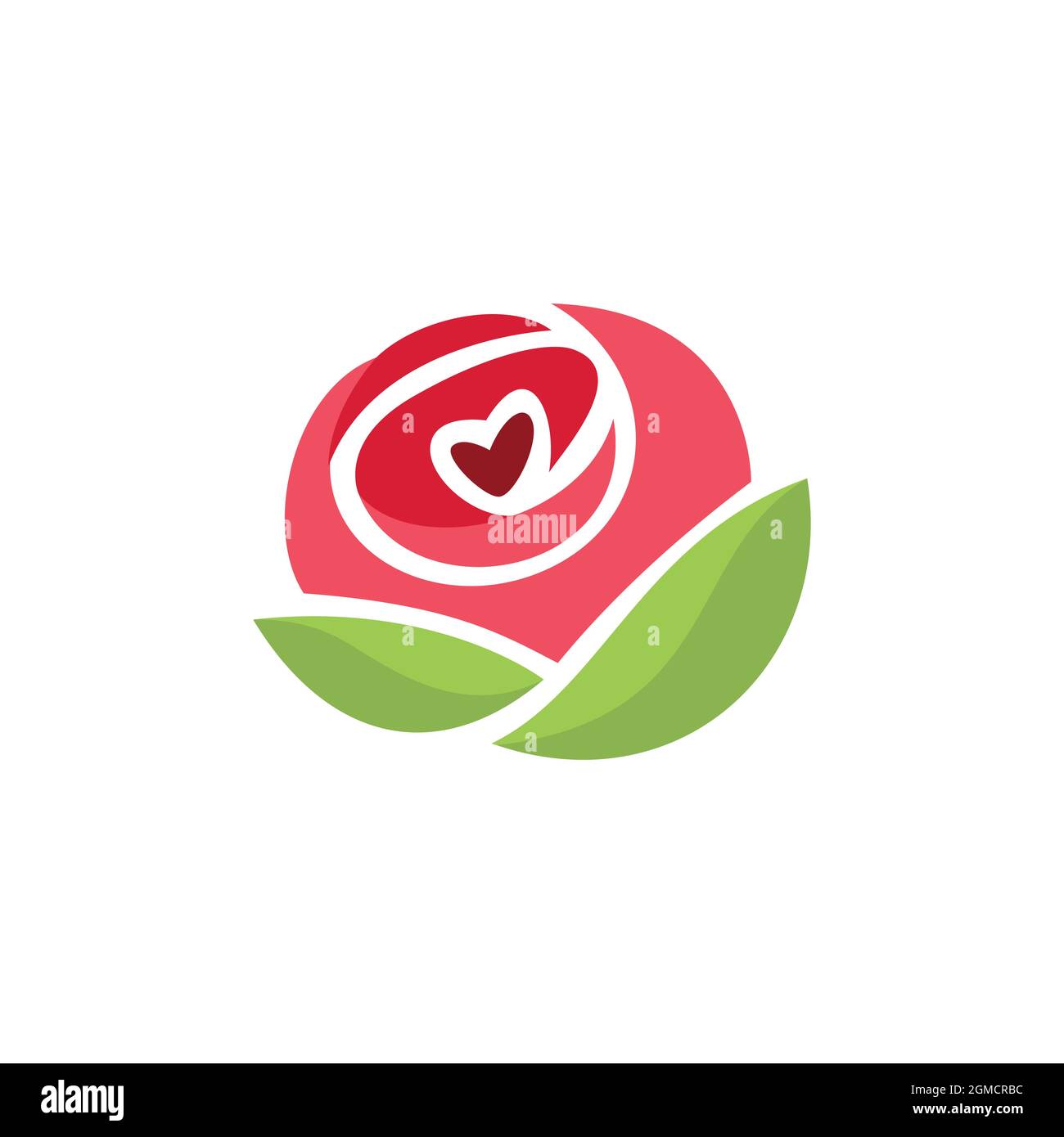 Abstract Rose Design