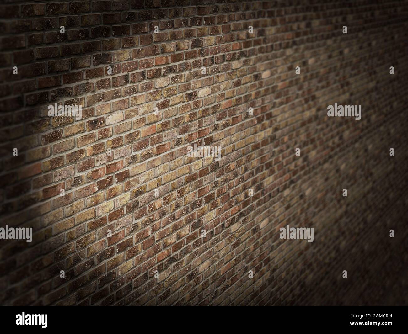 Brick wall texture background. 3d illustration Stock Photo - Alamy