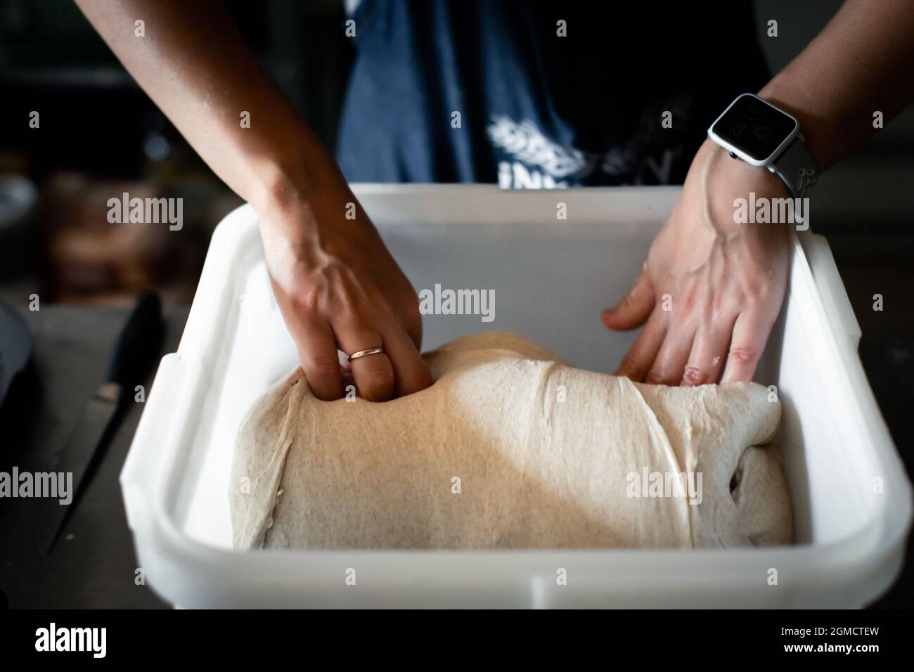 Dough container hi-res stock photography and images - Alamy