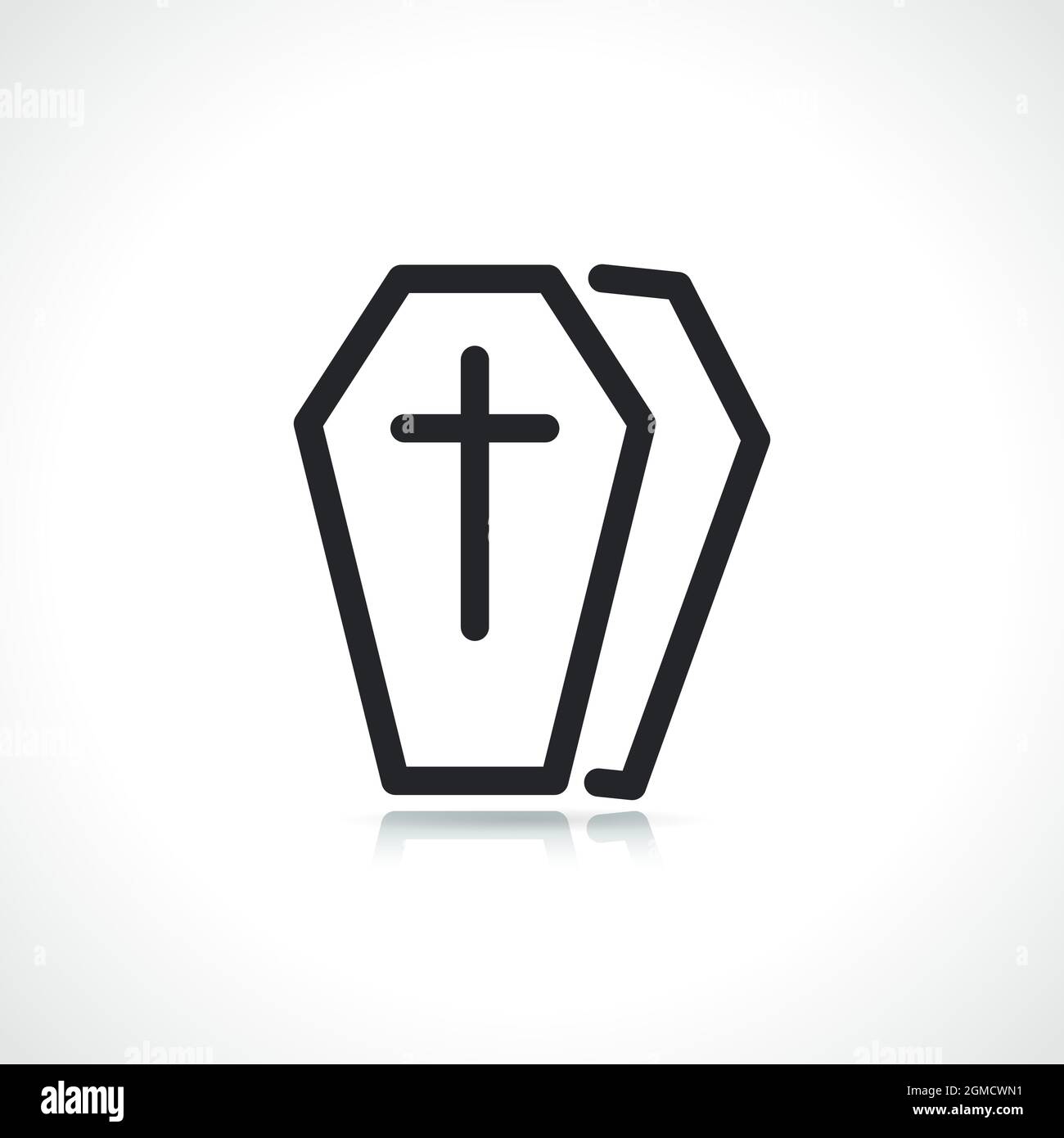 Vampire coffin Stock Vector Images - Alamy