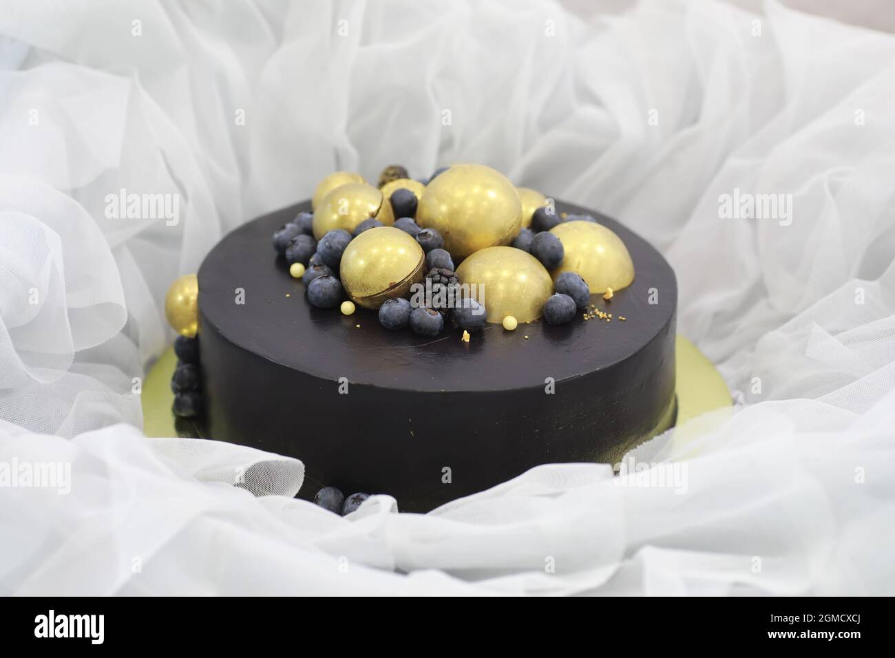 Confectionery flavored cakes for a holiday and a normal breakfast Stock ...