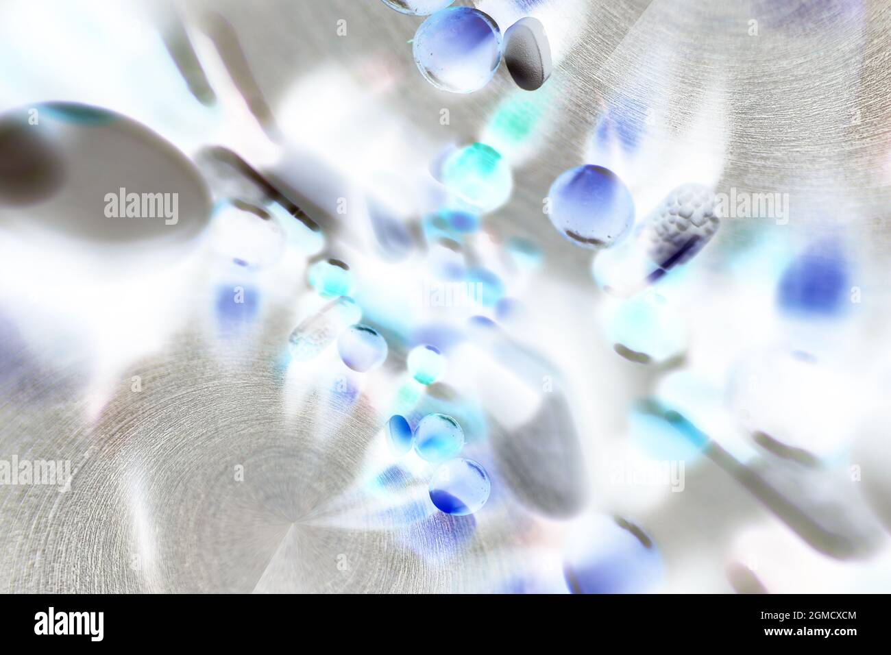 Abstract medication drug background invert multi colors Stock Photo - Alamy