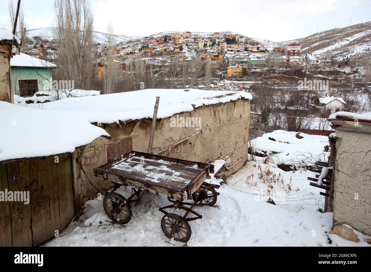 Old carriage. Meram Konya Turkey Stock Photo - Alamy