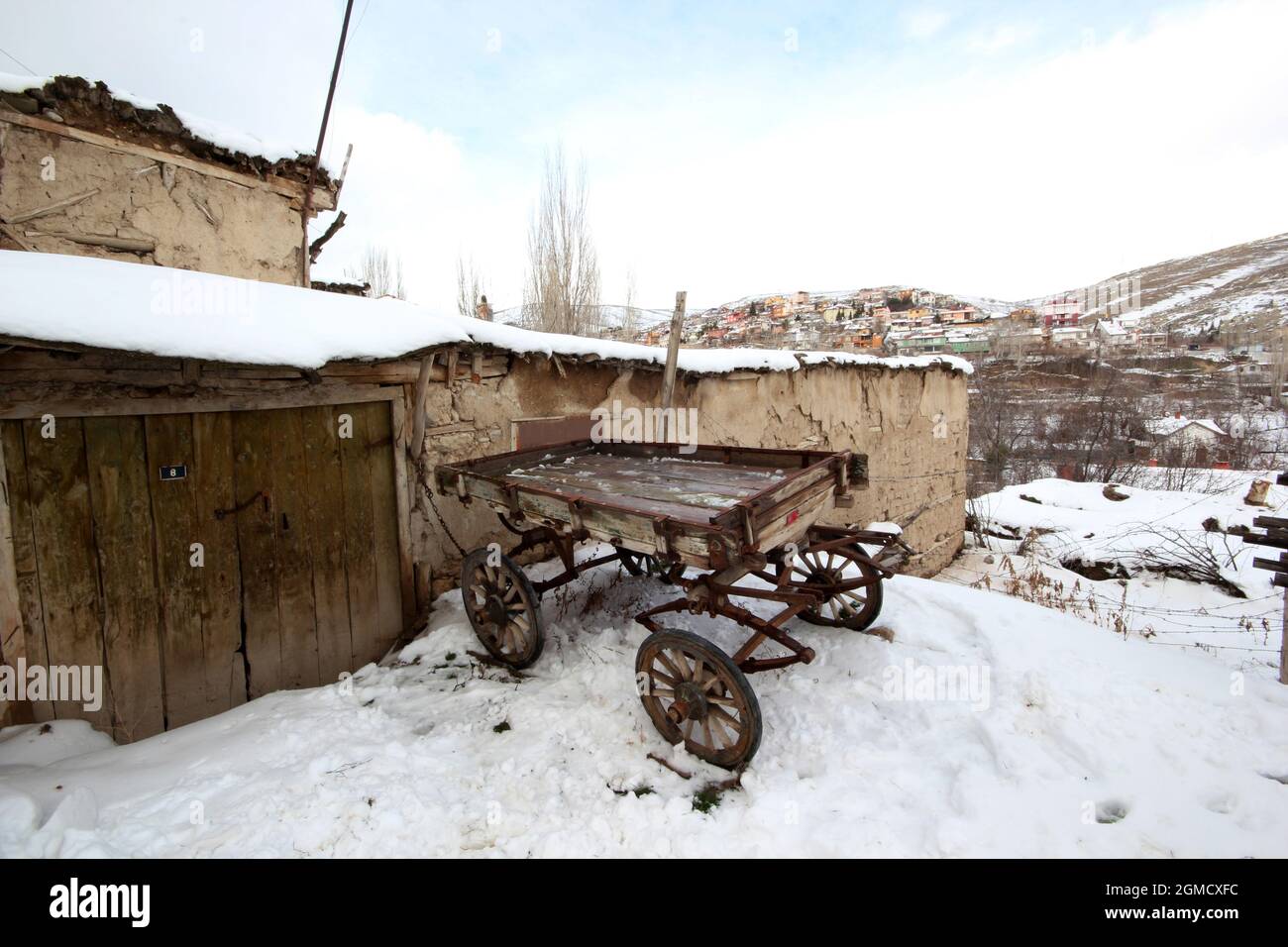 Old carriage. Meram Konya Turkey Stock Photo - Alamy