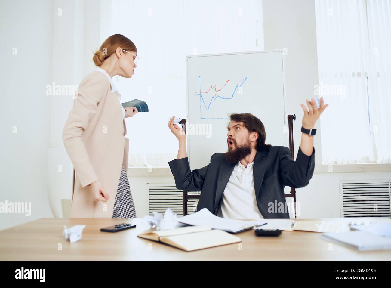Man harassing woman hi-res stock photography and images - Alamy