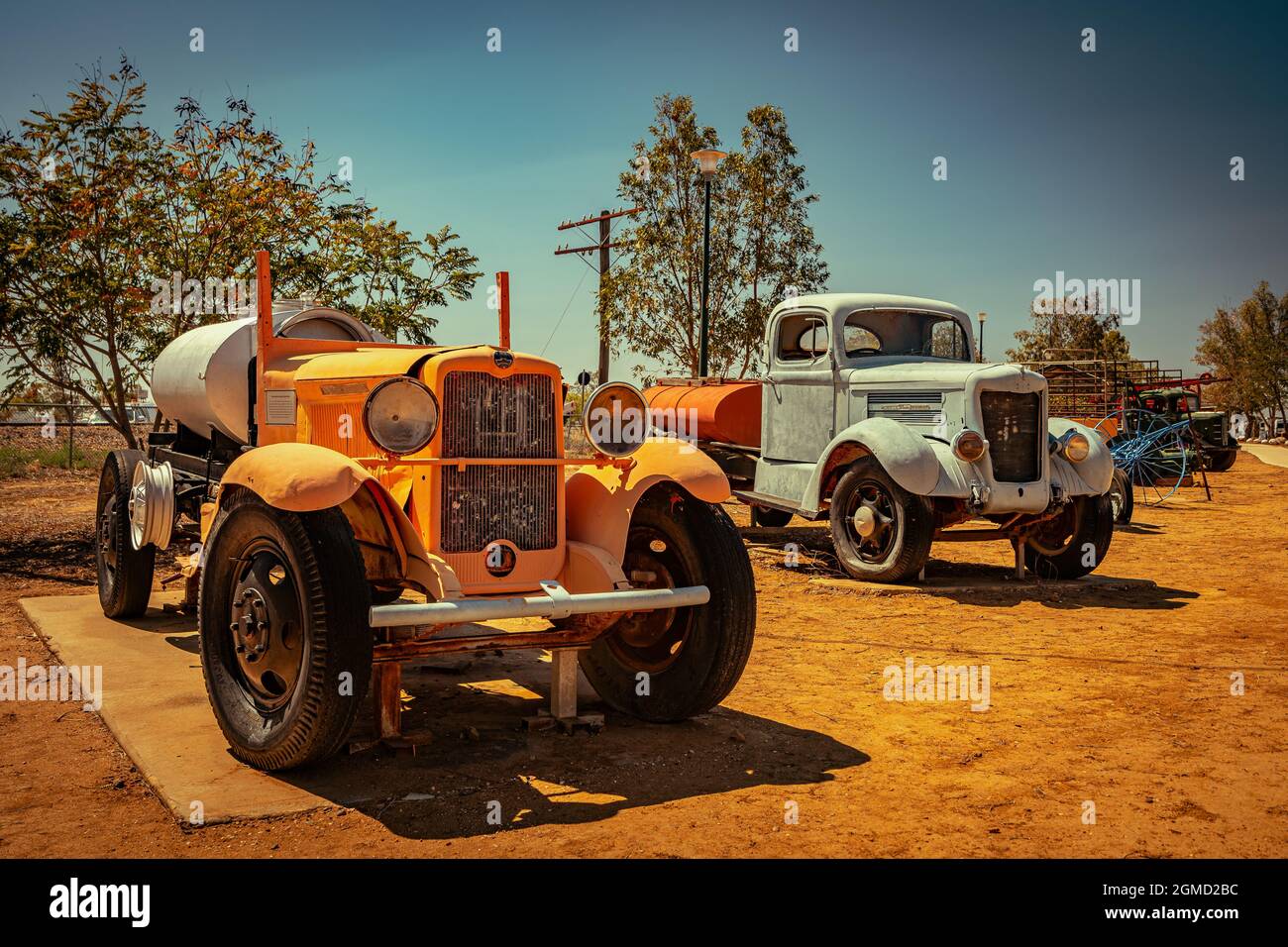 Ilfracombe, Queensland, Australia - Old trucks at the Machinery and ...