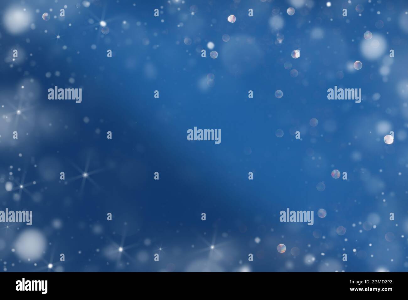blue christmas magic lights gradient background Stock Photo - Alamy