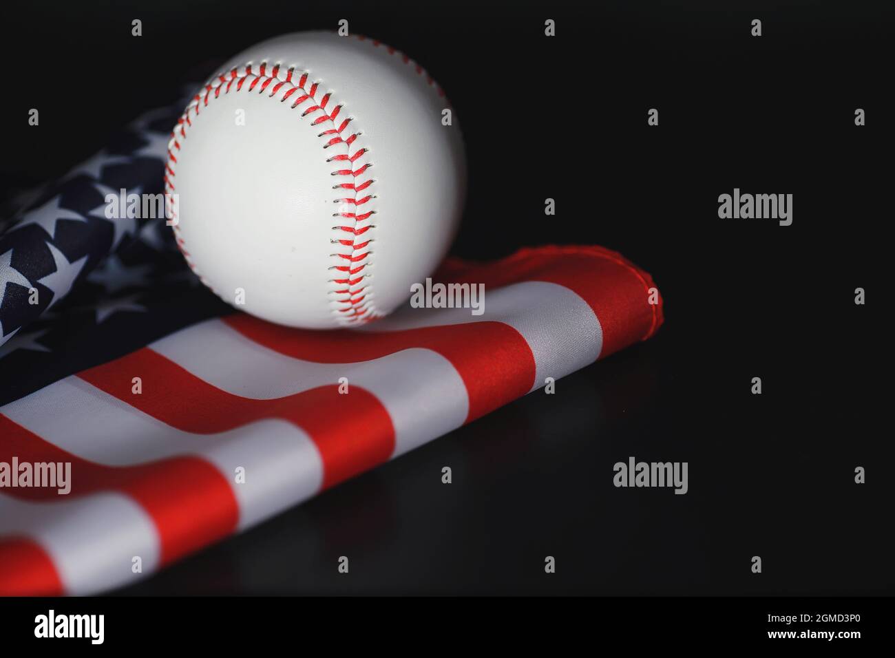 American traditional sports game. Baseball. Concept. Baseball ball and ...