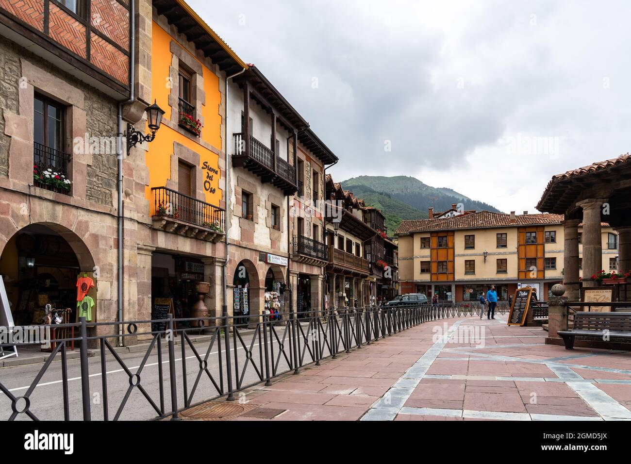 Potes village in Cantabria, Spain Stock Photo - Alamy
