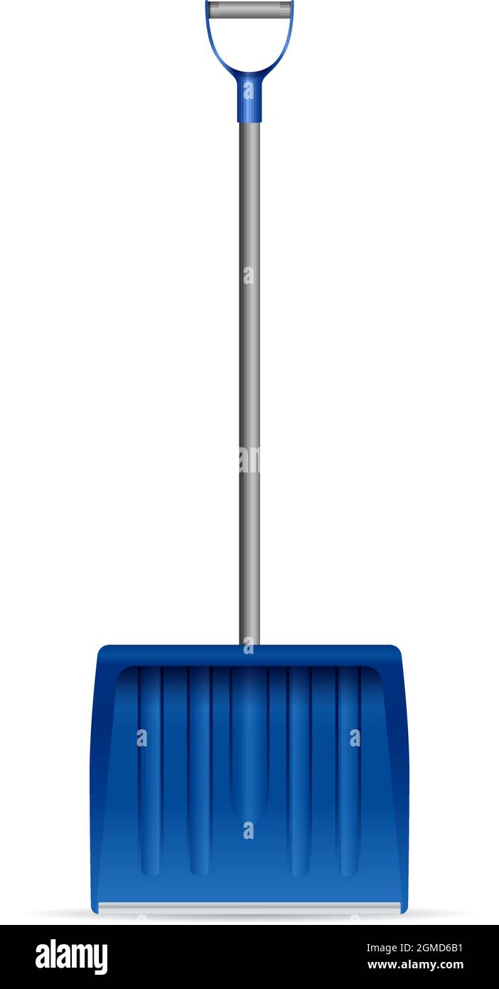Snow shovel on a white background. Vector illustration Stock Vector ...