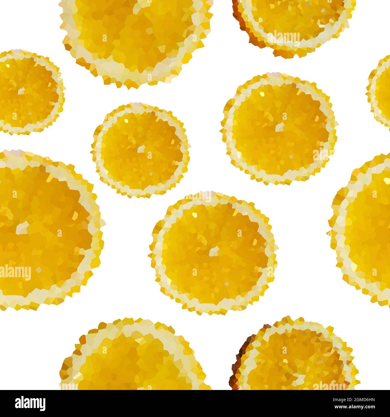 Orange seamless background with oranges. Vector illustration Stock ...