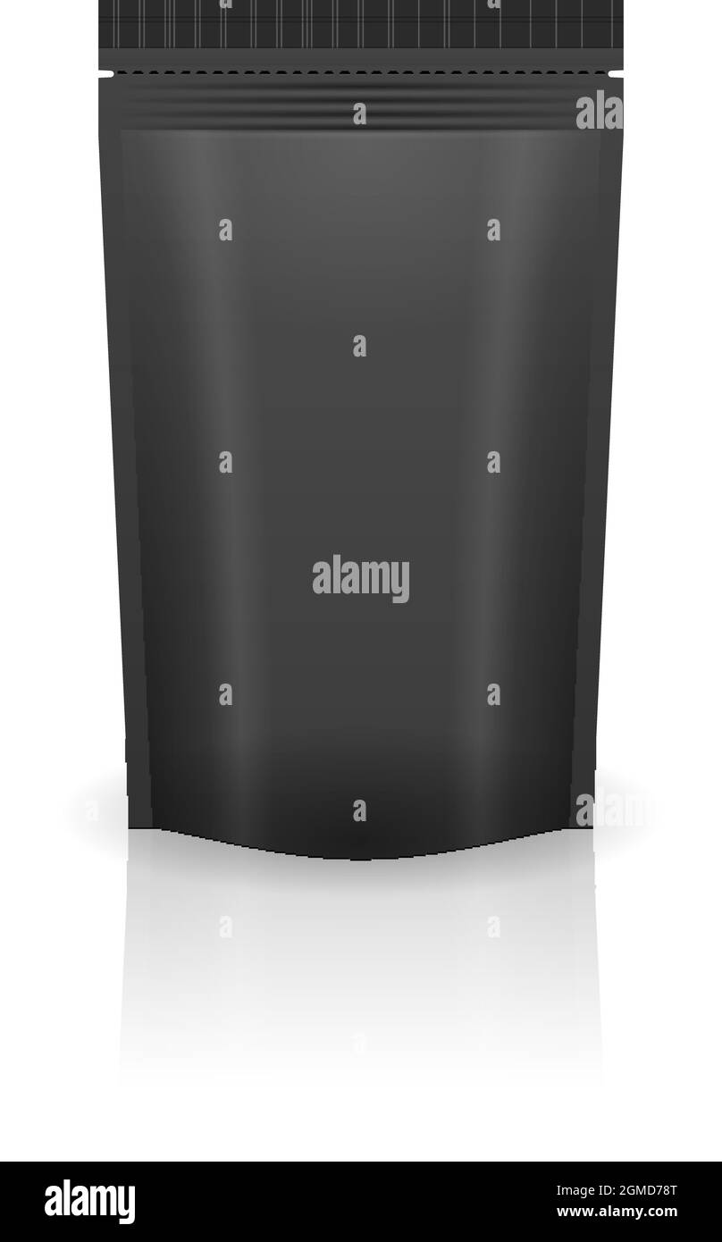 Sachet on a white background. Vector illustration Stock Vector Image ...