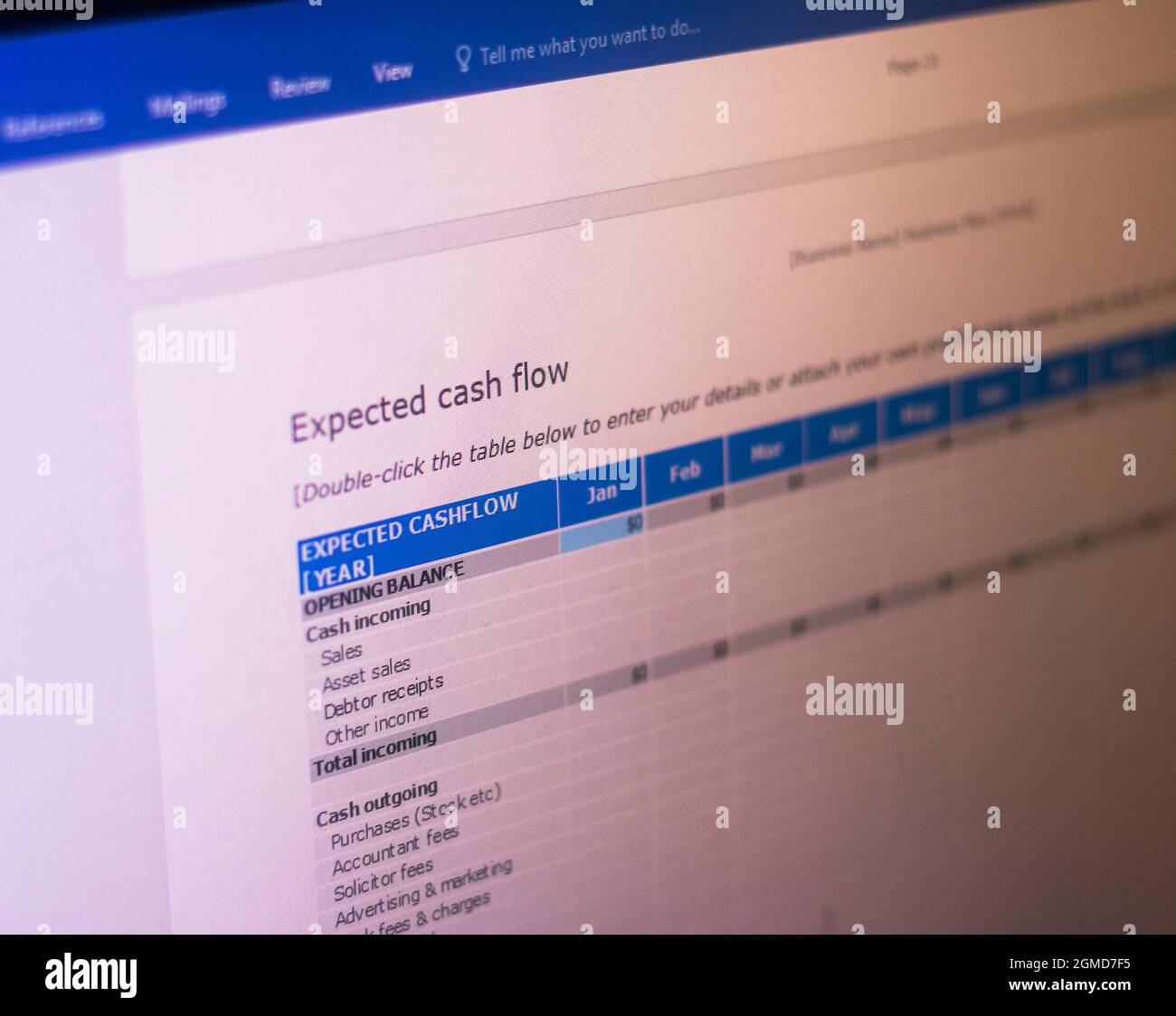Business flow chart computer screen hi-res stock photography and images ...