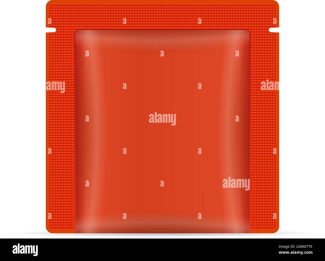 Sachet on a white background. Vector illustration Stock Vector Image ...