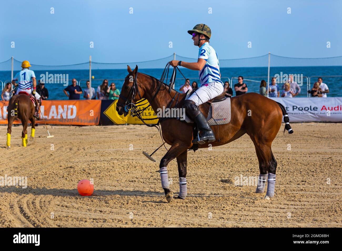 Sandbanks, Poole, Dorset, UK . 17th September 2021. The Sandpolo ...