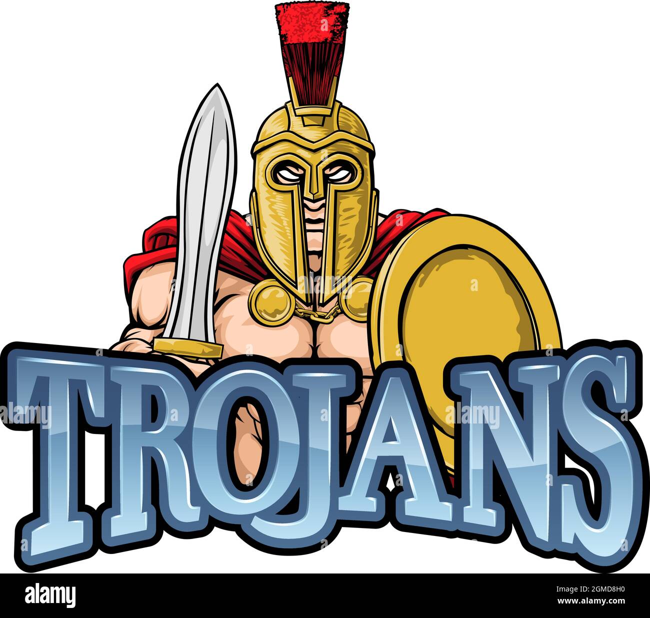 Trojan Spartan Sports Mascot Stock Vector Image & Art - Alamy