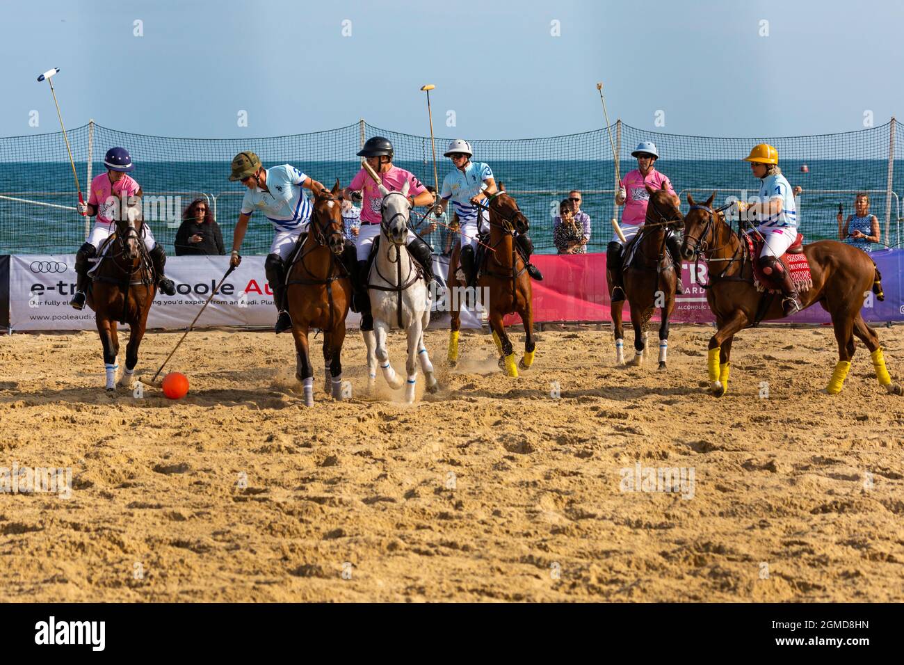 Sandbanks, Poole, Dorset, UK . 17th September 2021. The Sandpolo ...