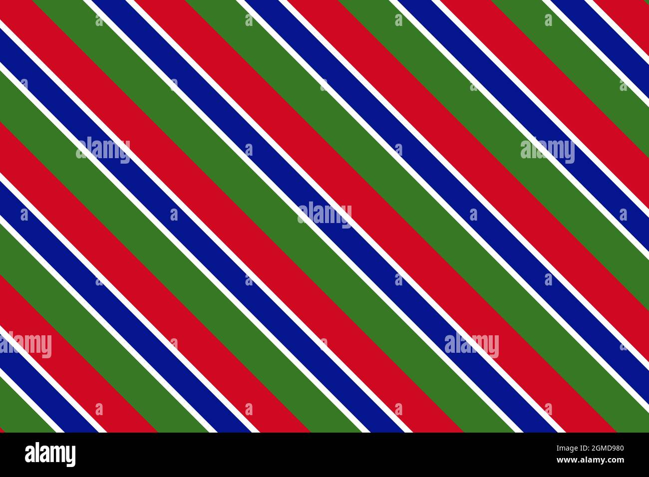 Simple geometric pattern in the colors of the national flag of Gambia ...