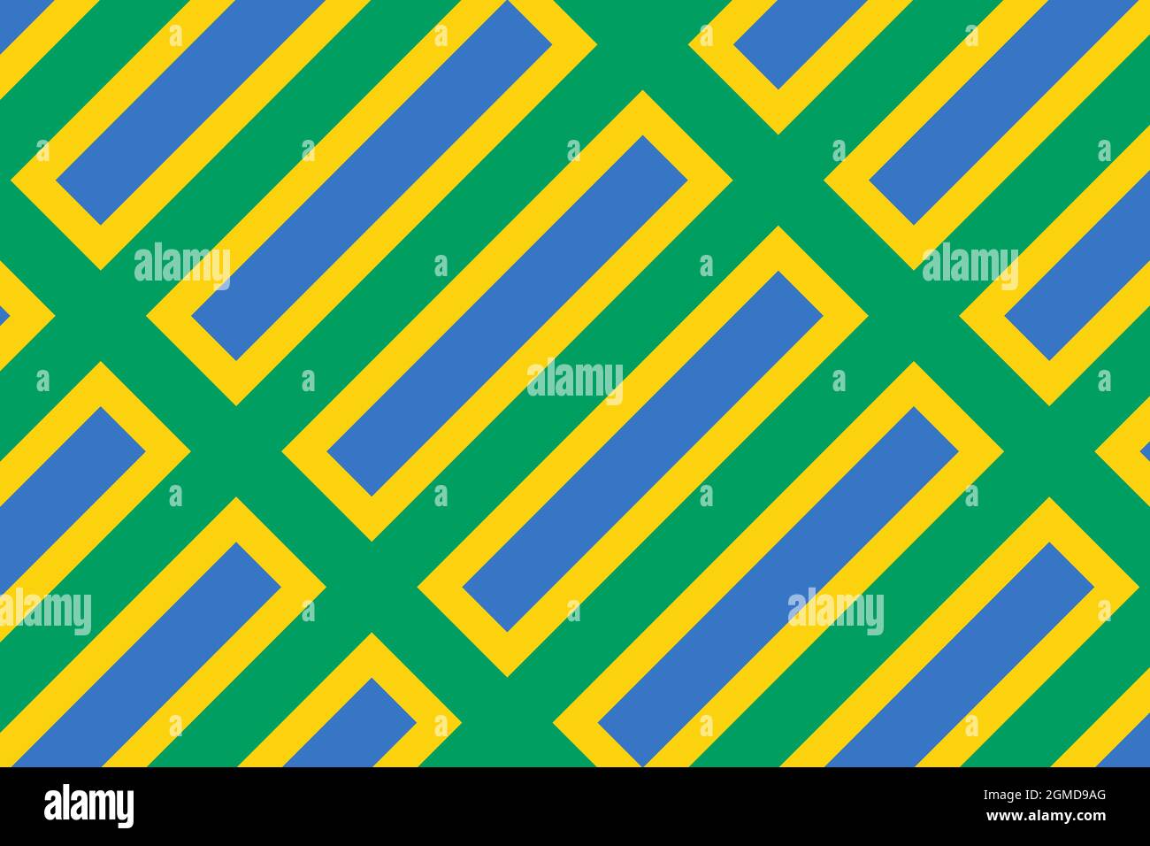Flag gabon official colors hi-res stock photography and images - Alamy