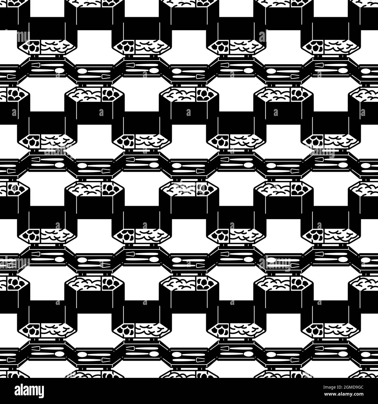 Metal lunch box pattern seamless background texture repeat wallpaper ...