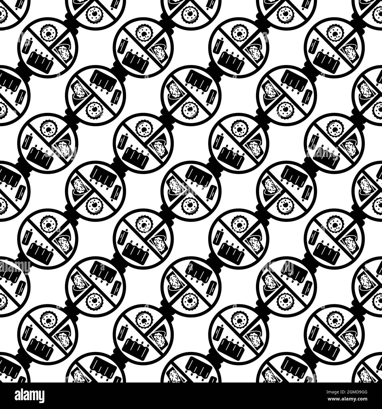 Divided lunch box pattern seamless background texture repeat wallpaper ...
