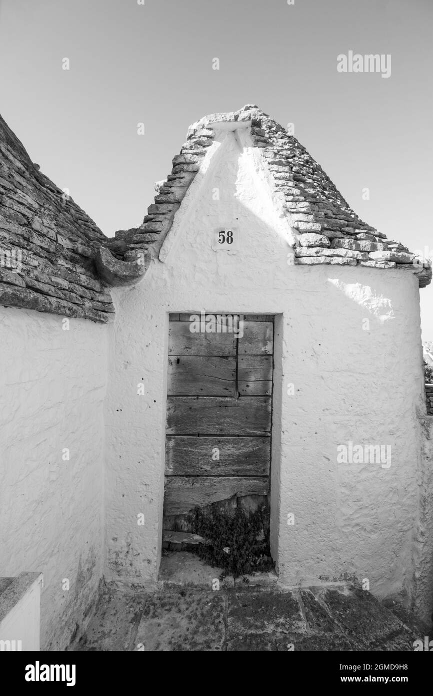 Europe italy apulia puglia Black and White Stock Photos & Images - Alamy