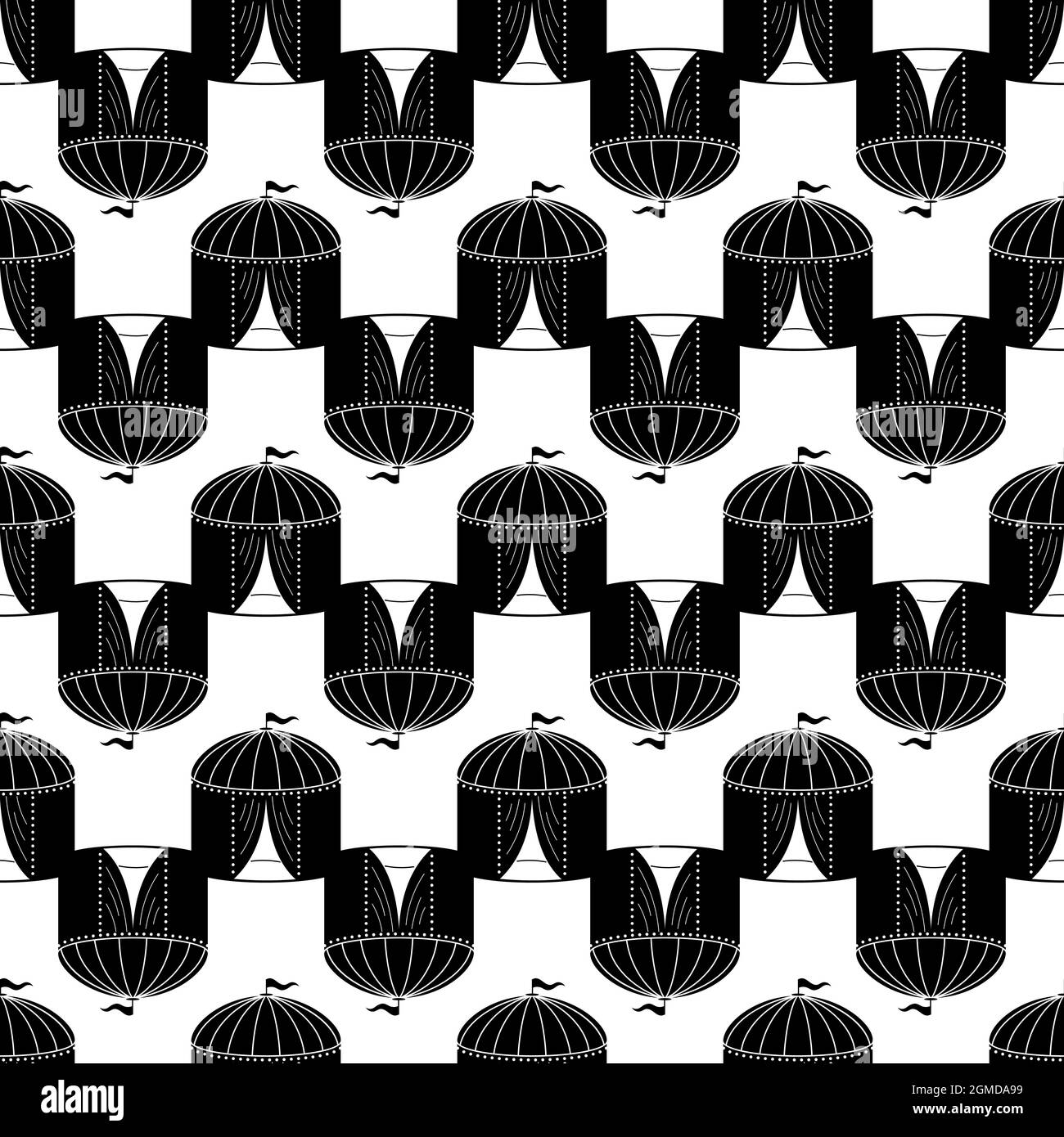 Circus overhang pattern seamless background texture repeat wallpaper ...