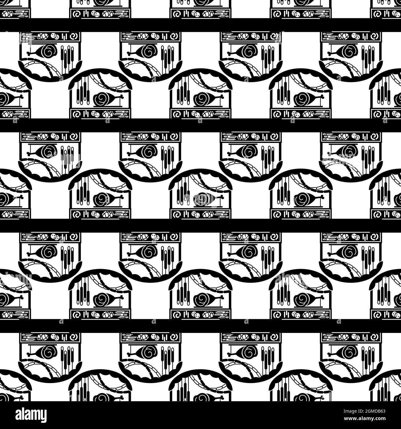 Meat street tent pattern seamless background texture repeat wallpaper ...