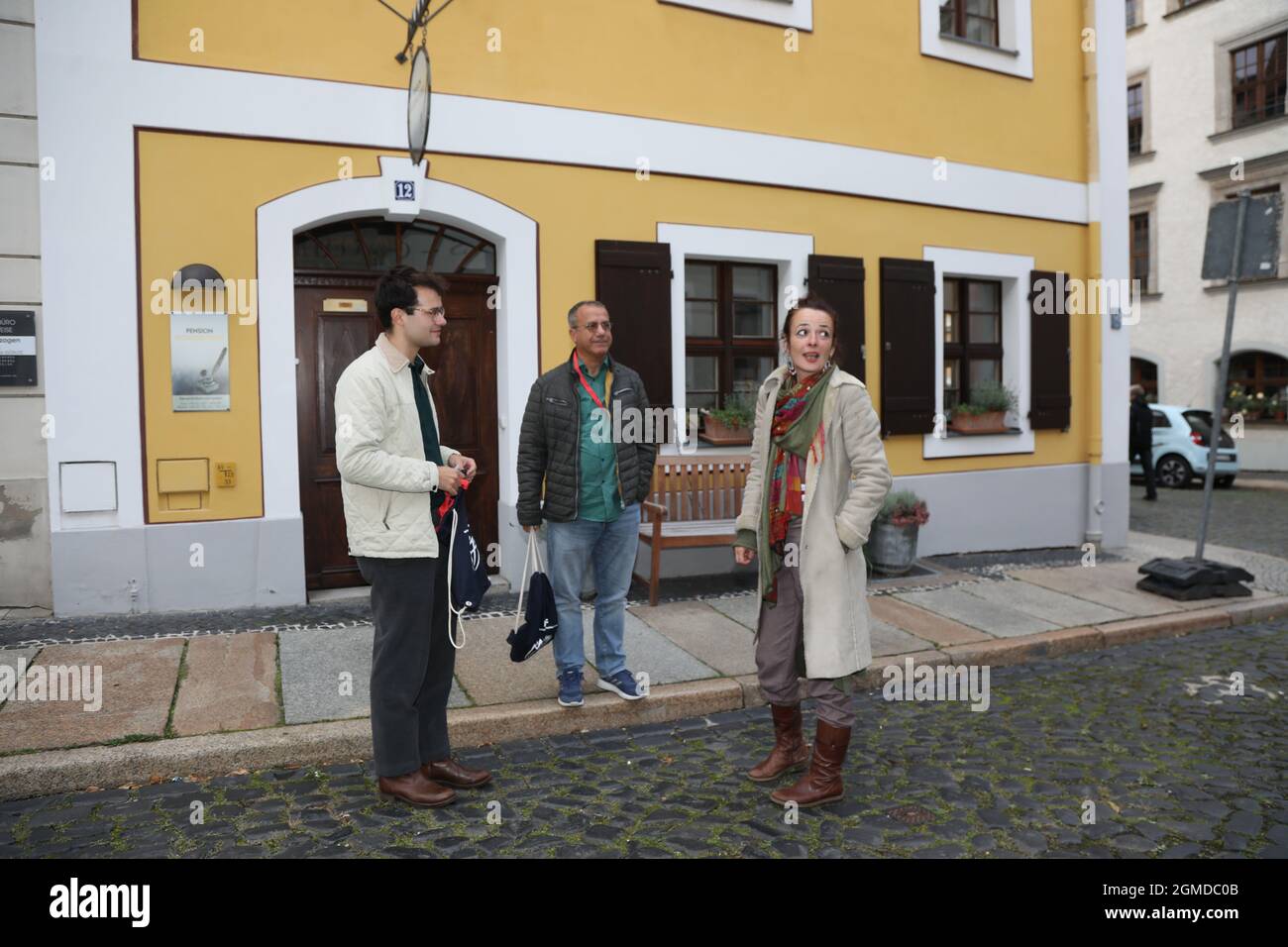 Daniel Asadi Faezi, Hassan Asadi,Anca Paunescu beim NFF , Neiße Film ...