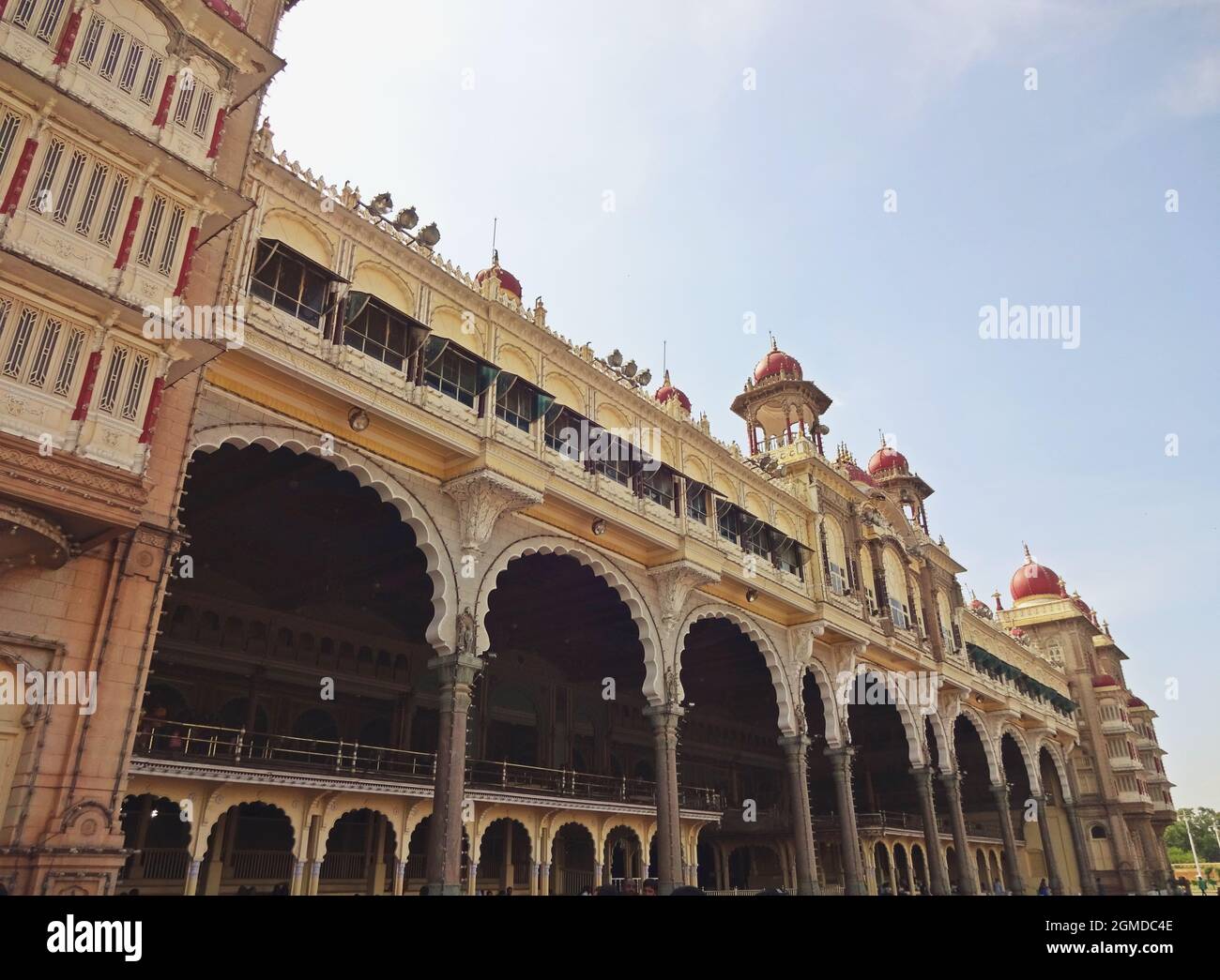 exterior of amba vilas palace (mysore palace) karnataka india Stock ...