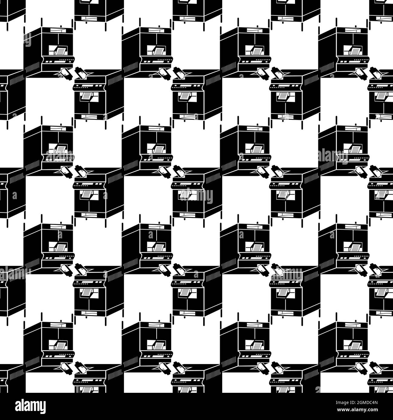 Office copier pattern seamless background texture repeat wallpaper ...