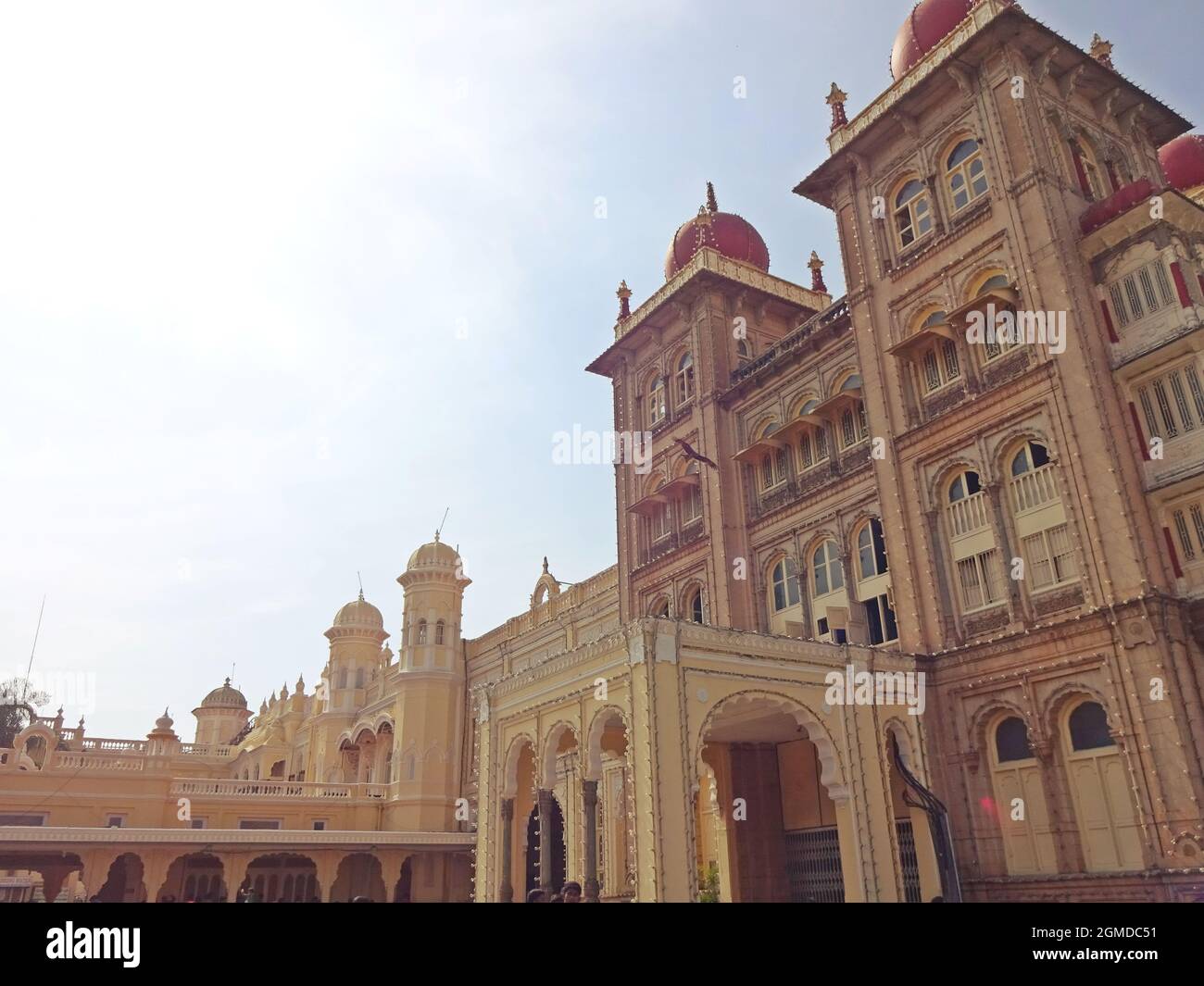 exterior of amba vilas palace (mysore palace) karnataka india Stock ...