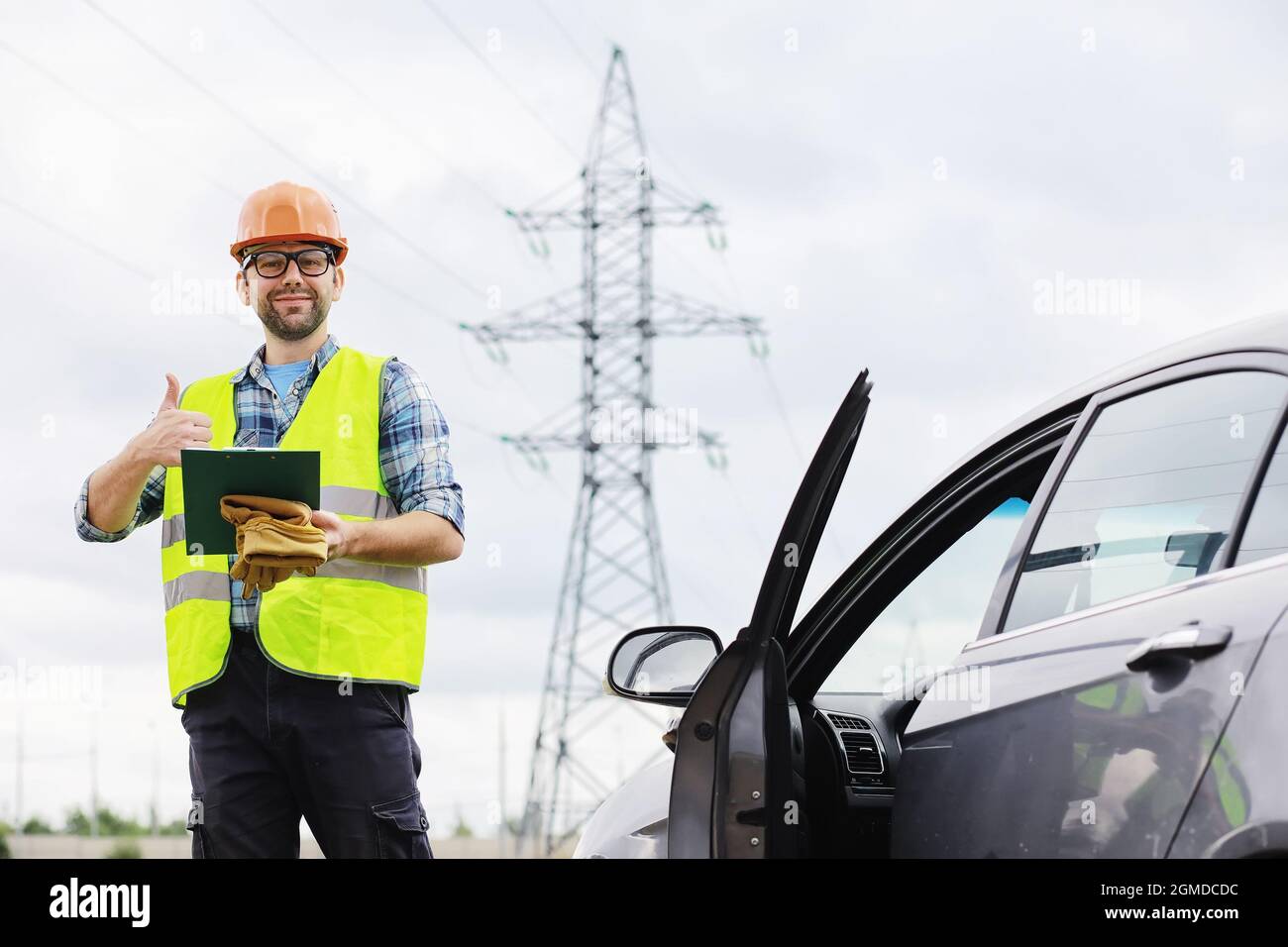 Utility industrial field engineer hi-res stock photography and images ...