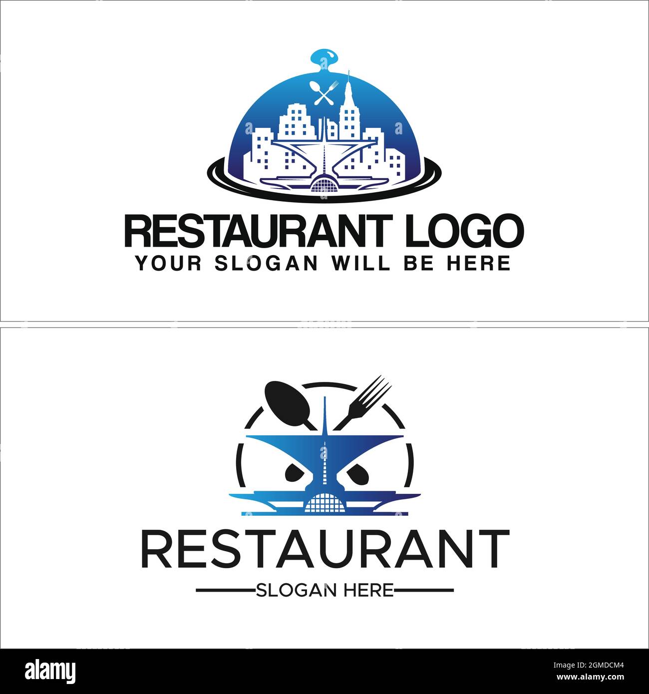 Town center blue sign Stock Vector Images - Alamy