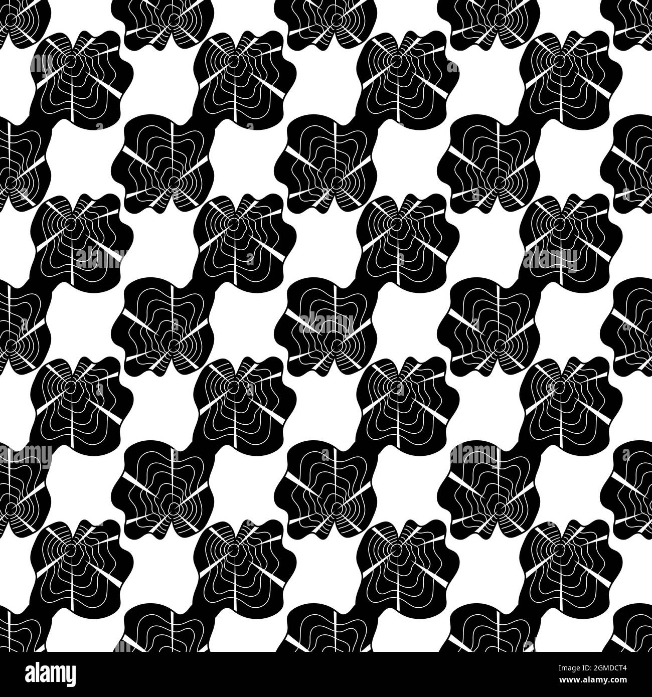 Cracked stump top view pattern seamless background texture repeat ...