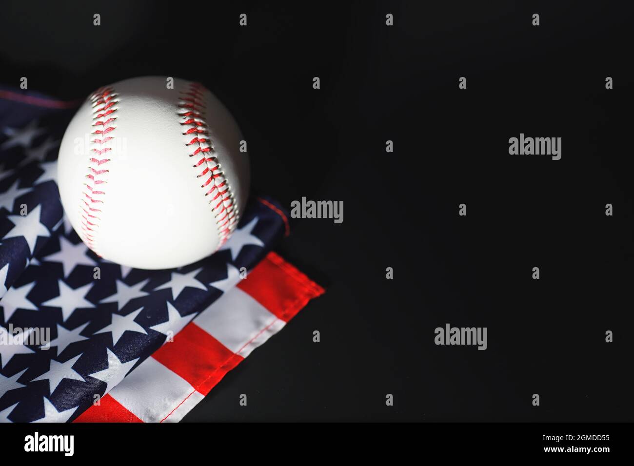 American traditional sports game. Baseball. Concept. Baseball ball and ...