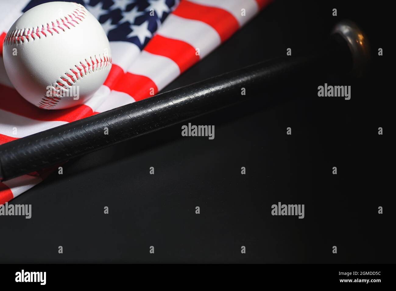 American traditional sports game. Baseball. Concept. Baseball ball and ...