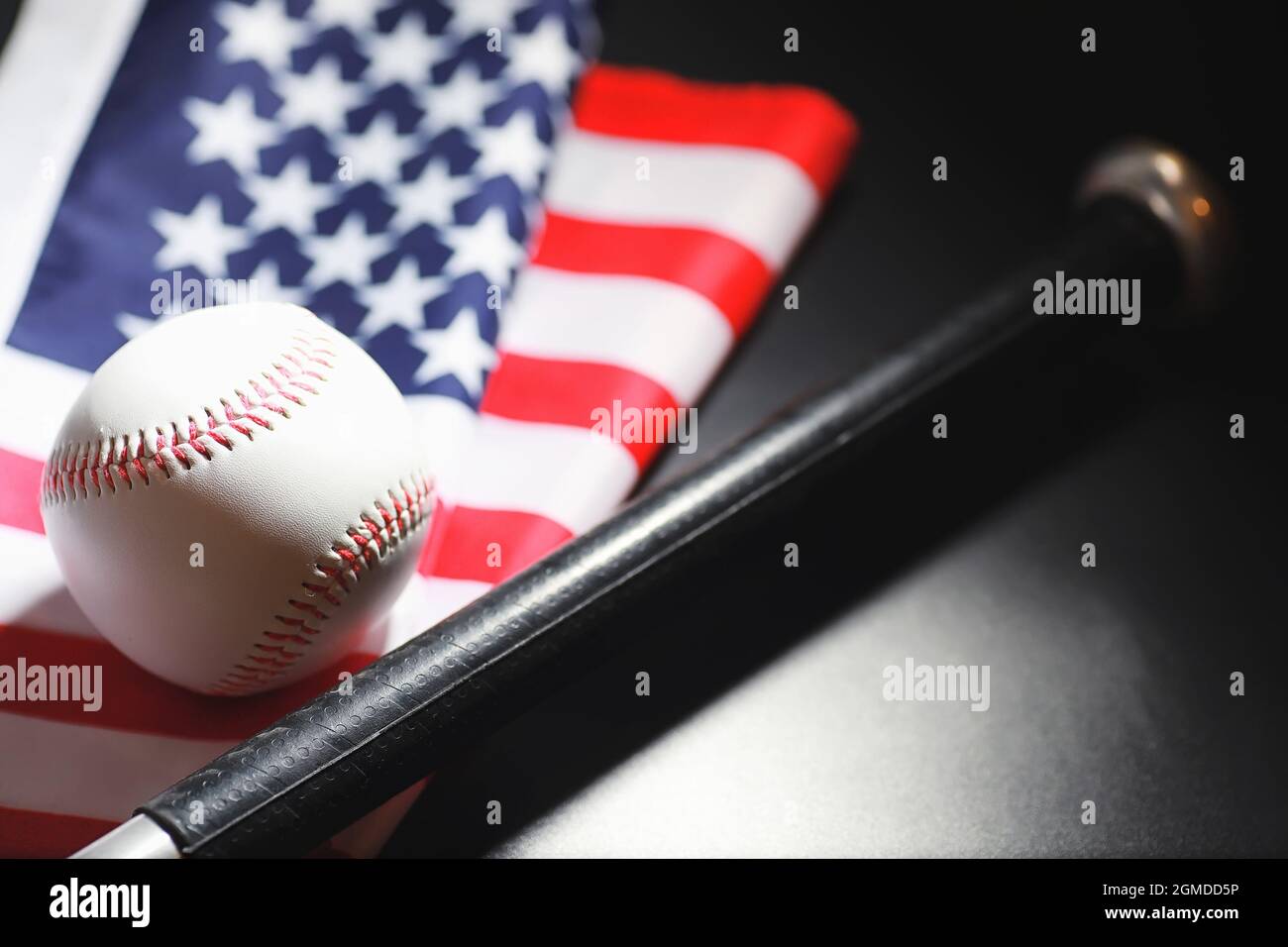 American traditional sports game. Baseball. Concept. Baseball ball and ...