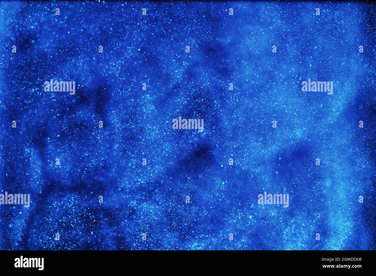 Astronomical photograph of the universe in a distant galaxy with ...