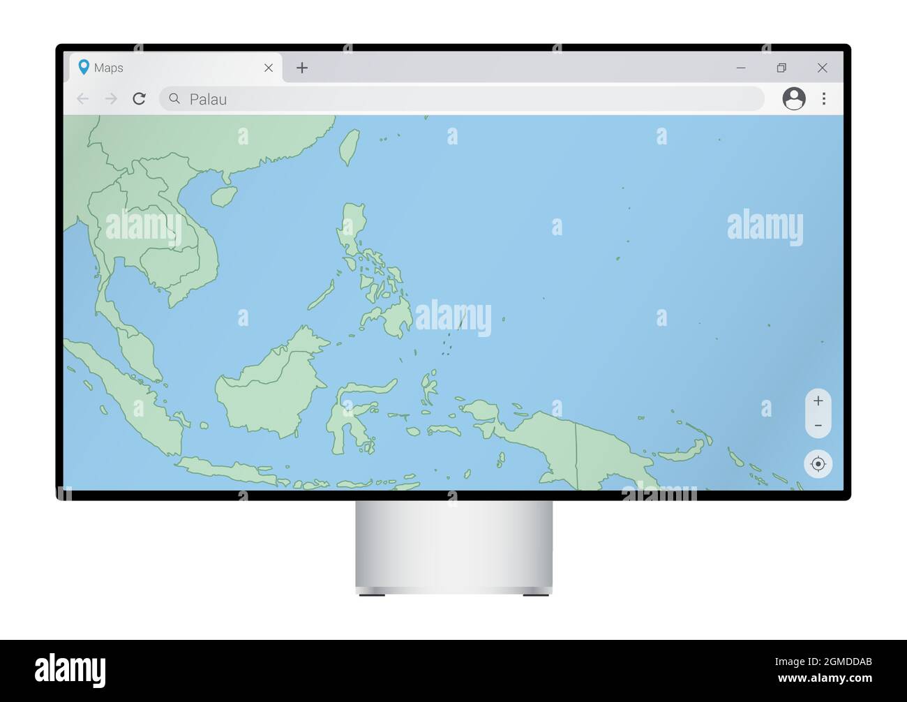 Computer mapping map hi-res stock photography and images - Alamy