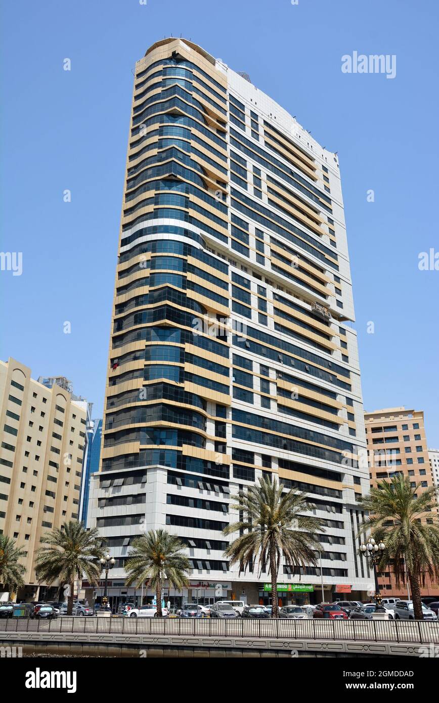 Sharjah skyline 2016 hi-res stock photography and images - Alamy