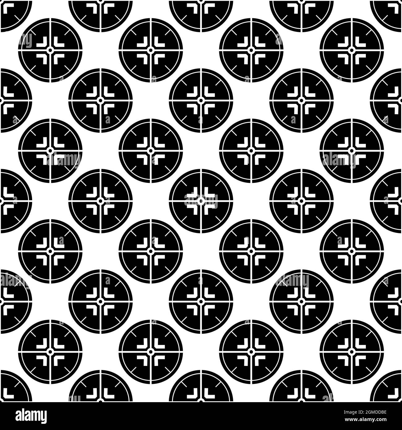 Modern sniper crosshair pattern seamless background texture repeat ...