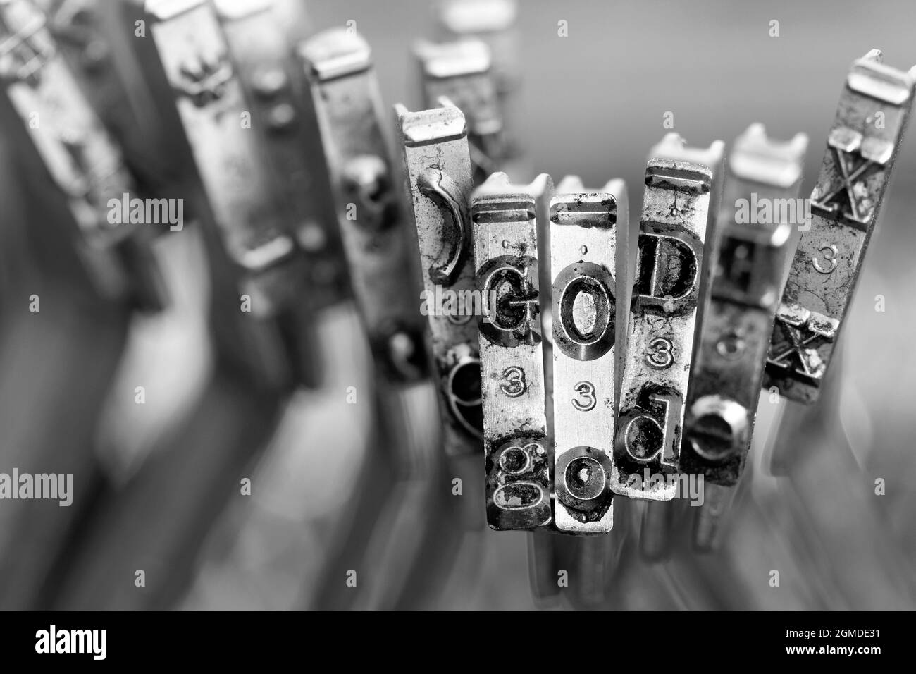 Word god Black and White Stock Photos & Images - Alamy