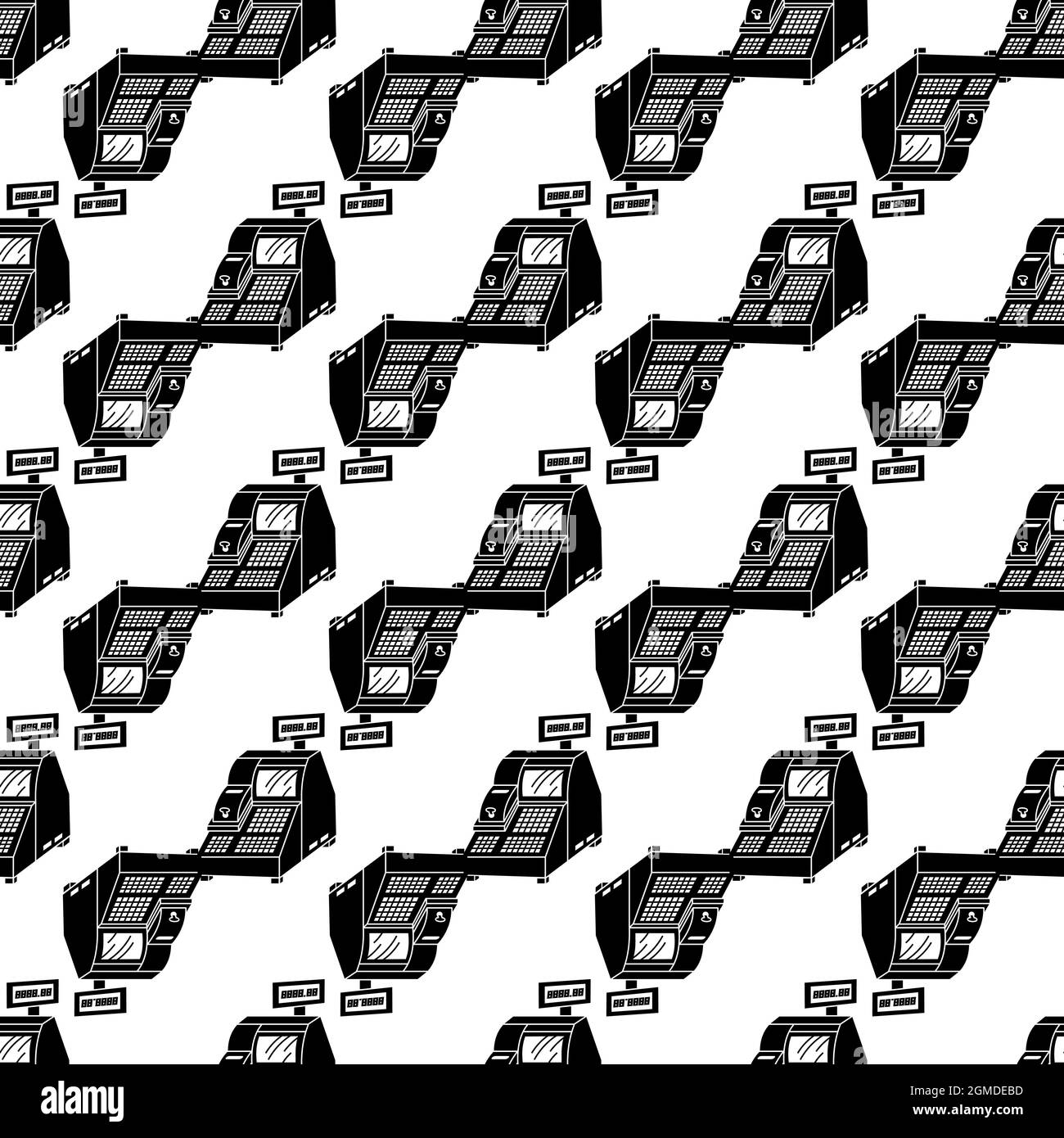 Cashier pattern seamless background texture repeat wallpaper geometric ...